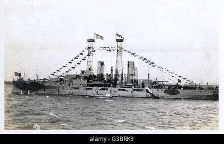USS Delaware, American battleship Stock Photo - Alamy