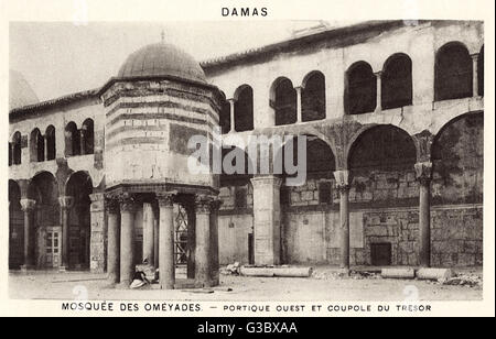 Umayyad Mosque - Great Mosque of Damascus - Cupola Stock Photo - Alamy