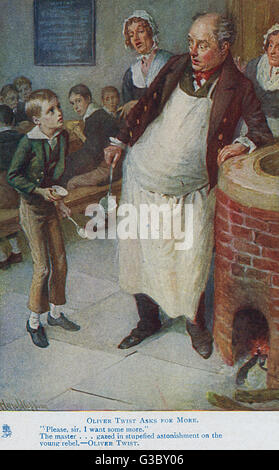Oliver Twist asks for more Stock Photo - Alamy