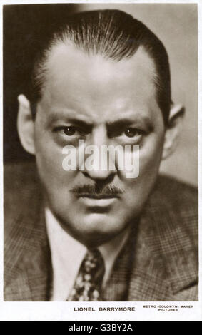 Actor Lionel Barrymore Stock Photo - Alamy