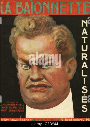Front cover, La Baionnette Stock Photo - Alamy