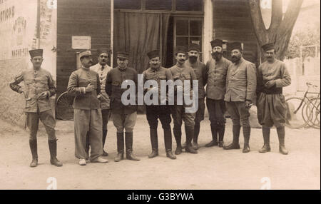 Turkish soldiers in the First World War, 1914 Stock Photo: 48395240 - Alamy