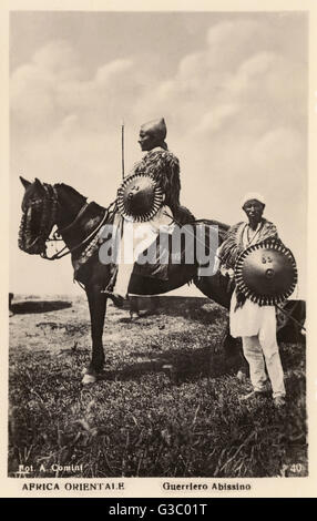 Abyssinian warriors Stock Photo - Alamy