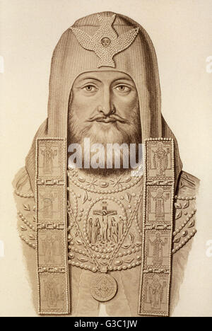 Patriarch Filaret (Feodor Romanov) (1553-1633), patriarch of Moscow ...