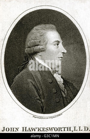 John Hawkesworth - English author and book editor Stock Photo - Alamy