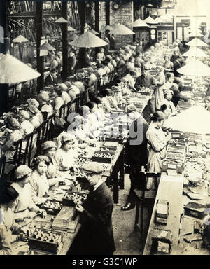 WW1 Munitions Factory Stock Photo - Alamy