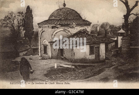 Thessaloniki, Greece - Tomb of Sheikh Musa Baba Stock Photo - Alamy
