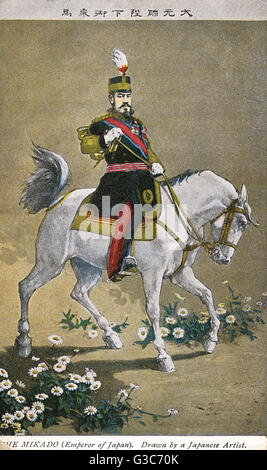 Meiji the Great, Emperor of Japan Stock Photo - Alamy