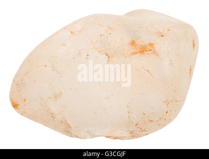 tumbled Topaz gemstone isolated on white Stock Photo - Alamy