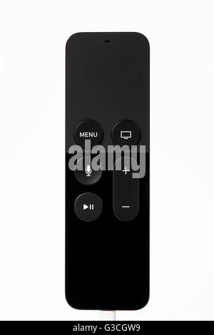 Apple TV 4th generation, Siri remote, remote control, accessories Stock ...