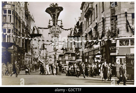 Silver Jubilee of King George V at St Pail's Cathedral, London, 1935 ...