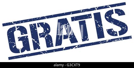 gratis blue grunge vintage stamp isolated on white background Stock ...