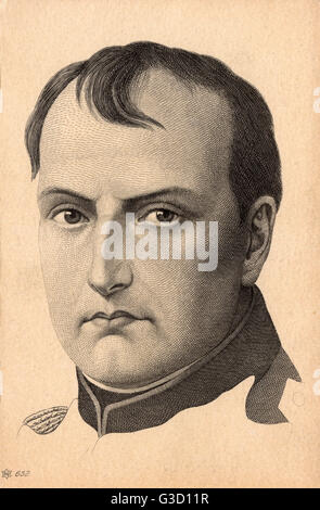 Portrait of Emperor Napoléon Bonaparte I (1769-1821) French military ...