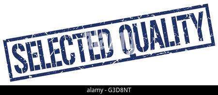 selected quality blue grunge square vintage rubber stamp Stock Vector ...