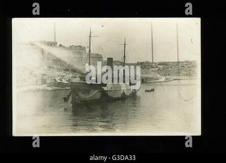 SS River Clyde, British collier used during WW1 Stock Photo - Alamy