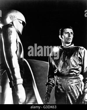 THE DAY THE EARTH STOOD STILL, Lock Martin, on-set, 1951. TM ...