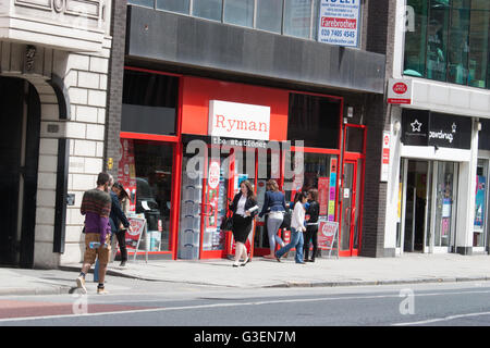 Ryman Stationer outlet, London Stock Photo - Alamy