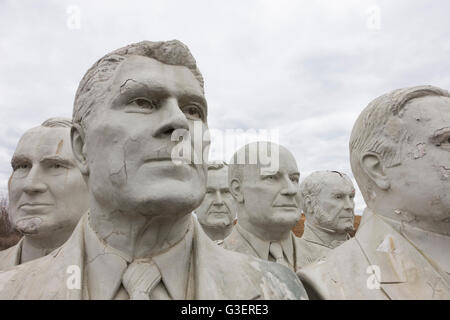 Virginia presidents park defunct museum Croaker VA Stock Photo - Alamy