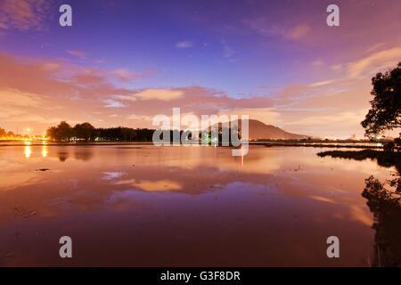 Amazing Sunrise and Sunset Reflection, Penang Malaysia Stock Photo - Alamy