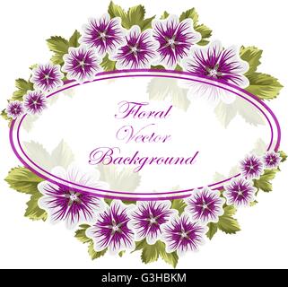 Border with mallows. Vector Stock Vector Image & Art - Alamy