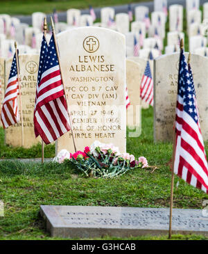 Military Veterans Cemetery At Evergreen Washelli Cemetery Seattle ...