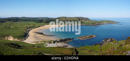 Kiloran bay from Carnan Eoin, Colonsay, Scotland Stock Photo - Alamy