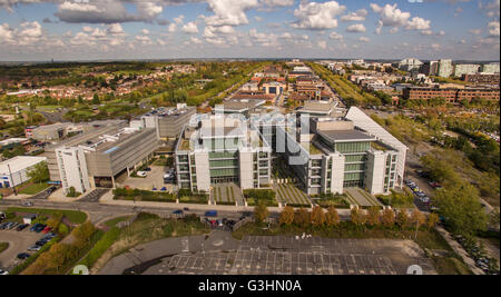 Network Rail HQ, The Quadrant, in Milton Keynes Stock Photo - Alamy