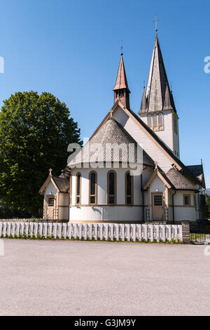 Stordal Church on golden route Ålesund, Ørskog, Linge, Valldal, Tafjord ...