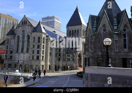 The main campus of McGill University in downtown Montreal.Quebec,Canada ...
