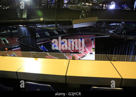 Interior view of Centre Bell aka Bell Center home of National Hockey ...
