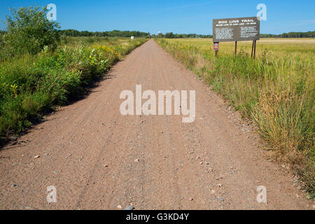 Soo Line Trail, Aitkin County, Minnesota Stock Photo - Alamy