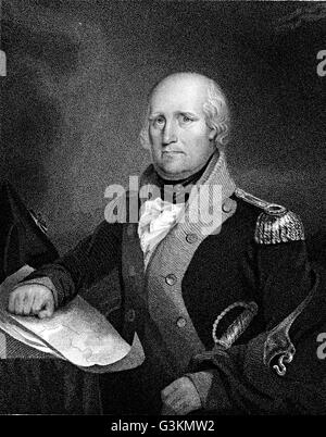 George Rogers Clark, 1752 - 1818, an American pioneer, fighter in the ...