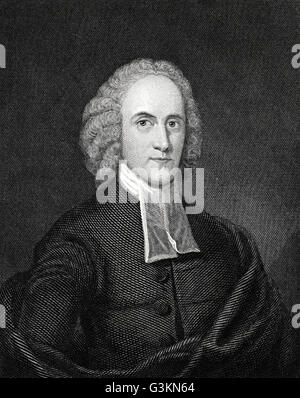 Jonathan Edwards, 1703 - 1758 Stock Photo - Alamy