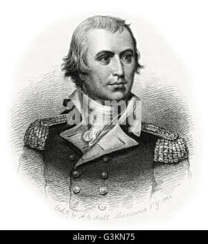 portrait of Nathanael Greene, 1742 - 1786, General of the Continental ...