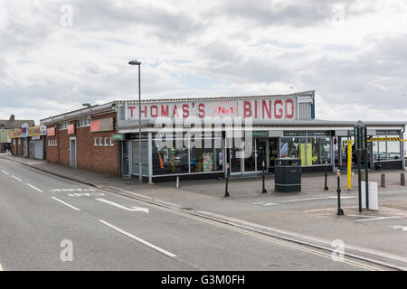 Thomas's bingo and amusement arcade at Hunstanton UK Stock Photo - Alamy