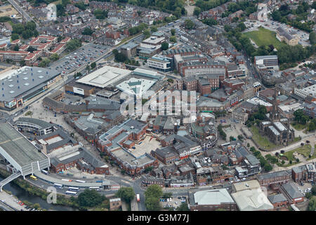 aerial view of Rotherham town centre, South Yorkshire Stock Photo ...