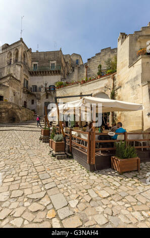 Italy, Matera, Restaurant Stock Photo - Alamy