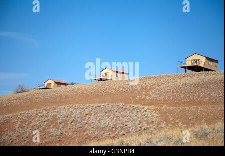 Namib Desert Star Dune Camp in Namibia Stock Photo - Alamy
