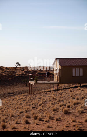 Namib Desert Star Dune Camp in Namibia Stock Photo - Alamy
