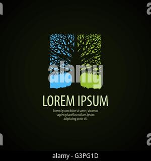 Tree nature ecology icon vector illustration graphic design Stock ...