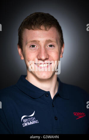 Max Litchfield during a Team GB kitting out session ahead of the 2024 ...