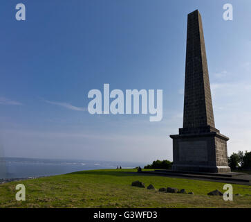 Knockagh Monument War Memorial in County Antrim Northern Ireland Stock ...