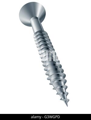 Single Screw Side View Stock Photo: 33769332 - Alamy