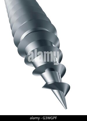 Single Screw Side View Stock Photo: 33769332 - Alamy