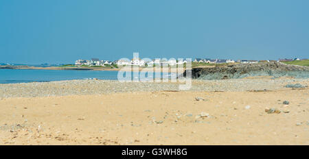 View of Broad Beach, Rhosneigr, Anglesey Stock Photo - Alamy