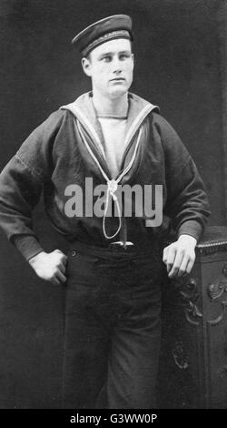 Royal Navy Victorian sailor Stock Photo - Alamy