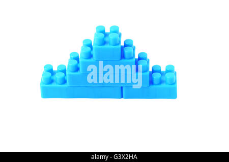 Lego building block on white background Stock Photo - Alamy