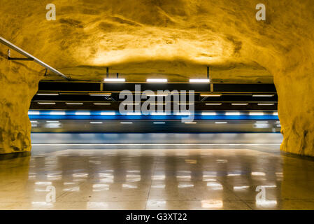 Akalla Metro Station in Stockholm, Sweden Stock Photo - Alamy