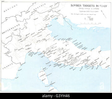 ITALY: Invasion of: Calabria Sep 1943: Plan for Salerno Landings 9th ...