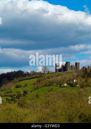 Riber Castle near Matlock in Derbyshire "Great Britain Stock Photo - Alamy